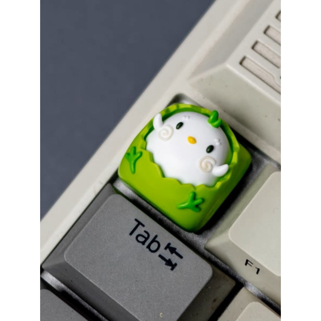 Artisan Chicken Cute Resin ESC R4 Keycap Mechanical Keyboard Button ...