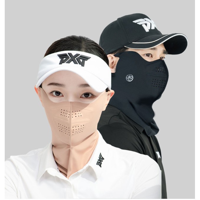 Genuine Korean Modelo anti-UV cooling golf mask | Shopee Philippines