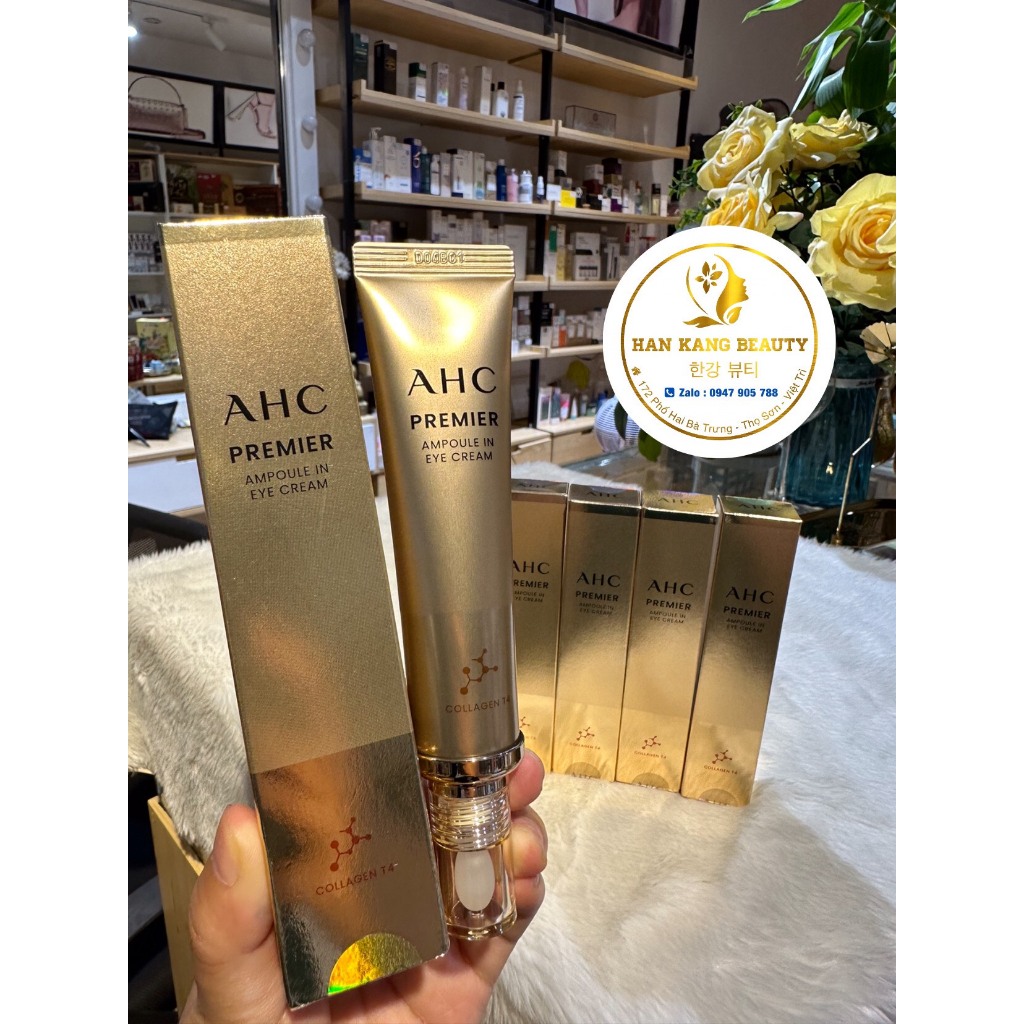 Ahc Premier Ampoule In Eye Cream Yellow Eye Cream 40ml (domestic Korea ...