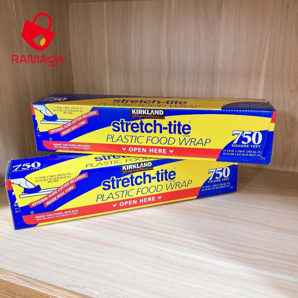 Kirkland Signature Stretch Tite 750ft Genuine Us Food Wrap | Shopee ...