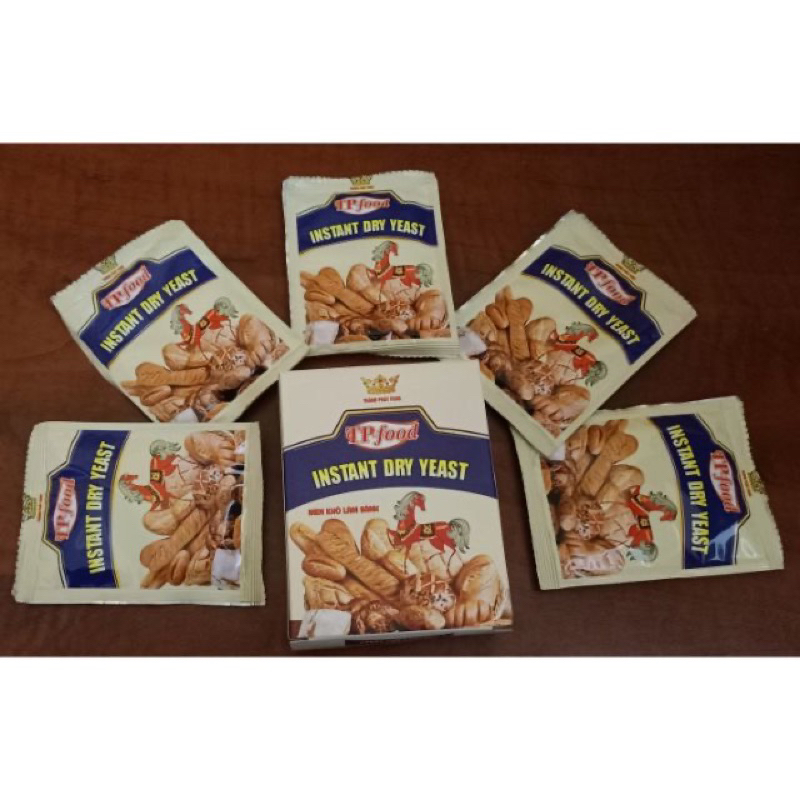 Instant dry yeast Box Of 5 Packs (10 g / 1 Pack) | Shopee Philippines