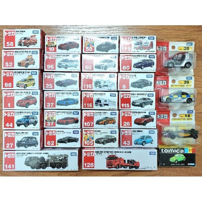 Tomica Basic Model Car Has A Sealed box (unsealed box) | Shopee Philippines