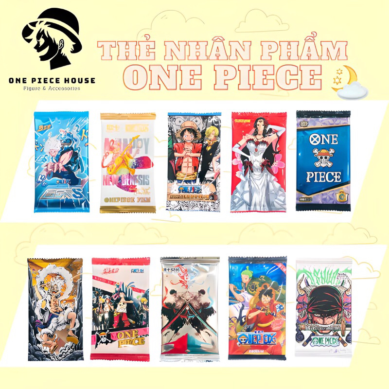 One Piece anime dignity cards with more than 20 designs (READ ...