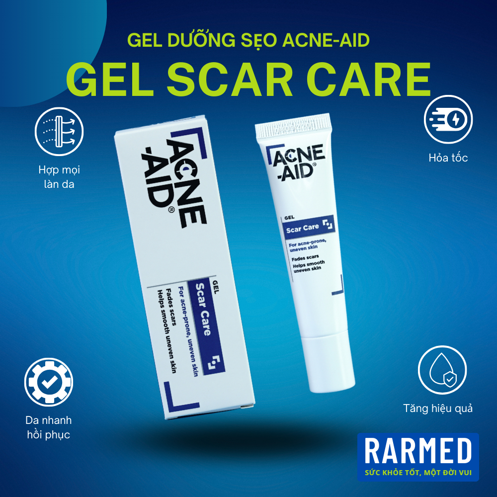 Acne-aid Gel Scar Care reduces dark spots, heals Acne scars - 10g ...