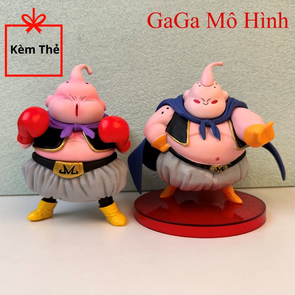 Super Cute Fat Dragon Ball Majin Buu Figure - GaGaMoHinh (With Card ...