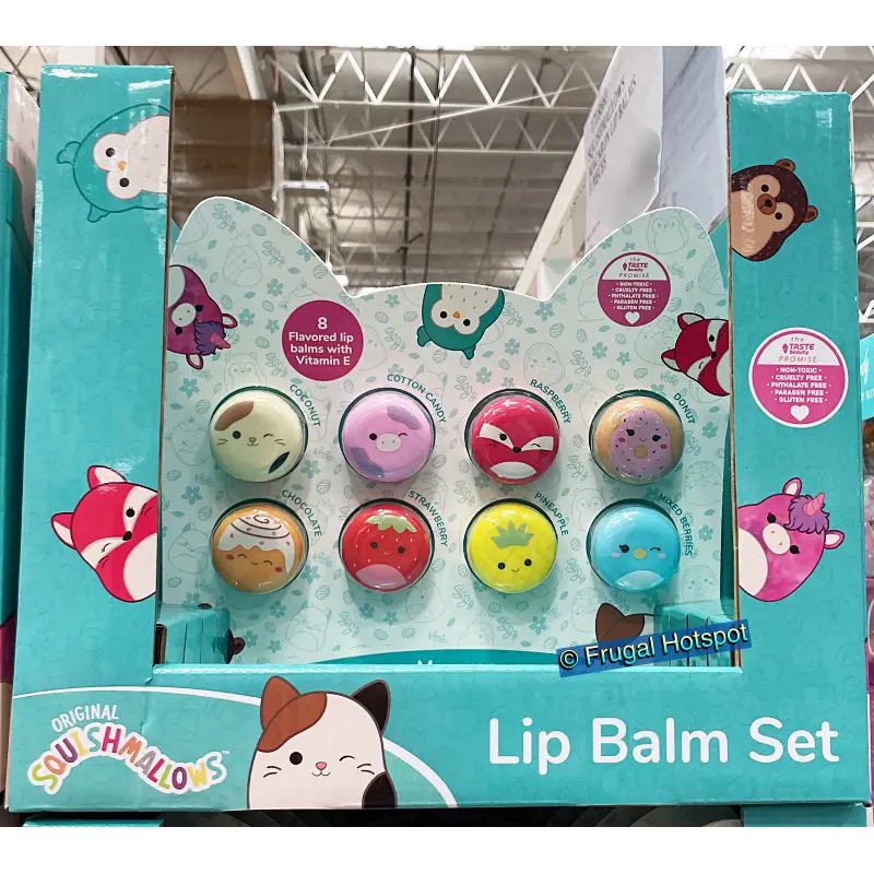 (BILL US) - Set of 8 Lip Balms that can be used for adults for children ...