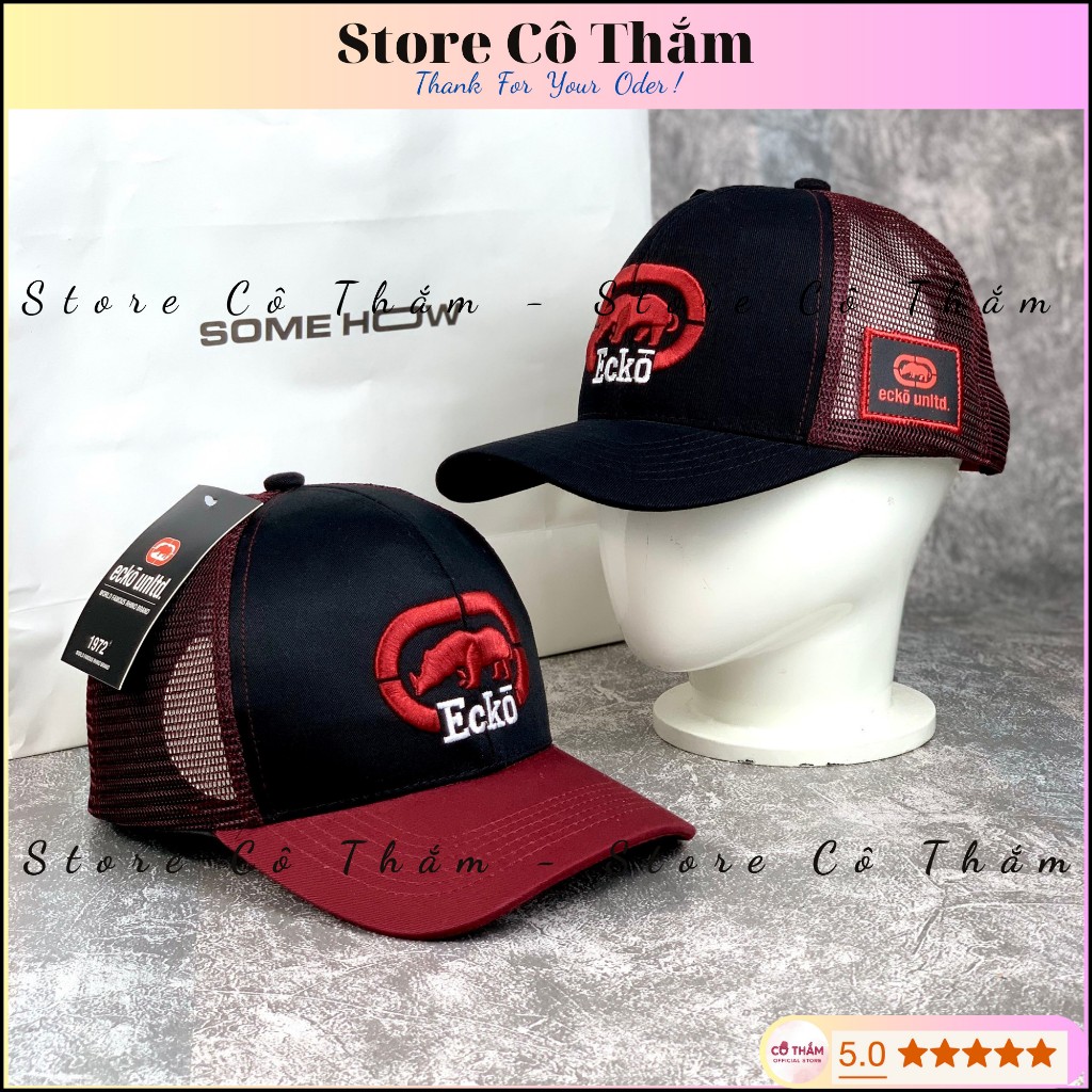 New Model ECKO logo HIGH QUALITY Mesh Cap, unisex COLOR MIXED HAT For ...
