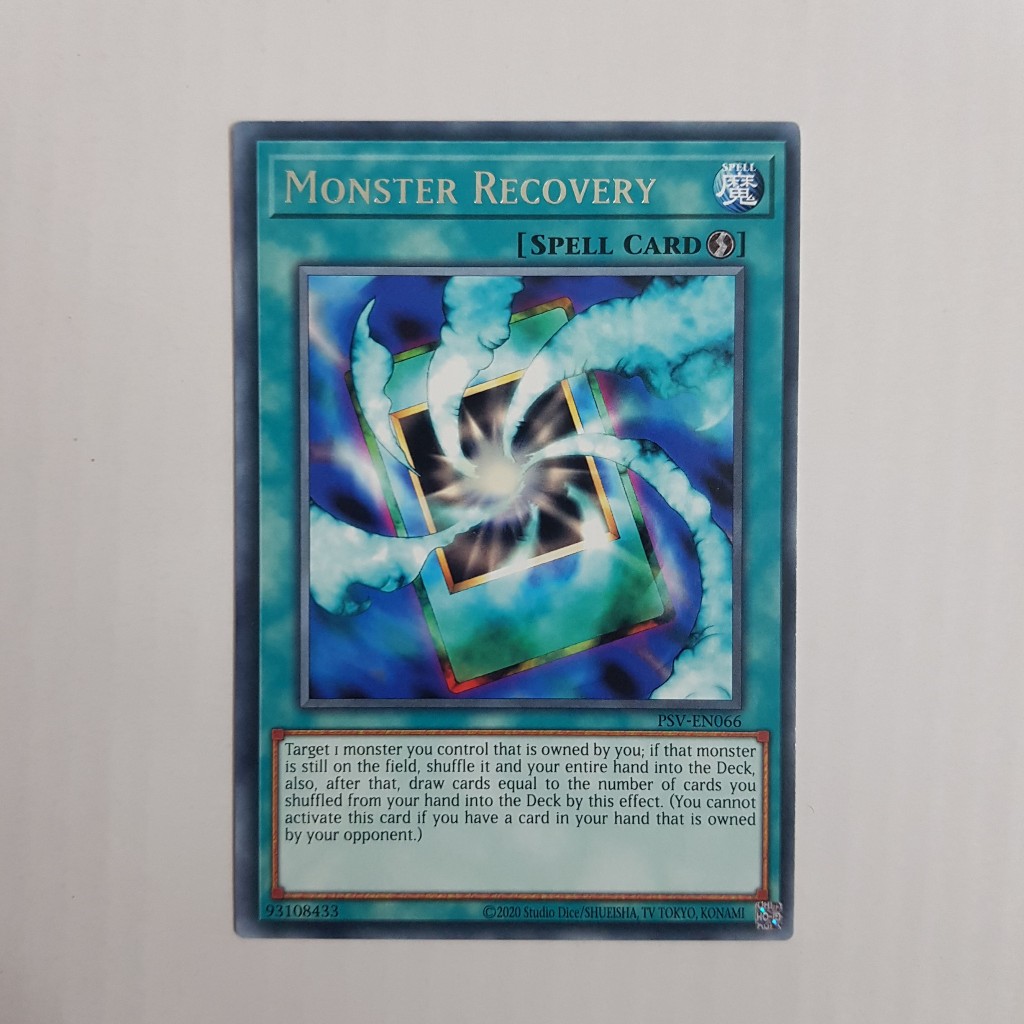 Monster Recovery Card - PSV-EN066 - Rare Unlimited (25th Reprint ...