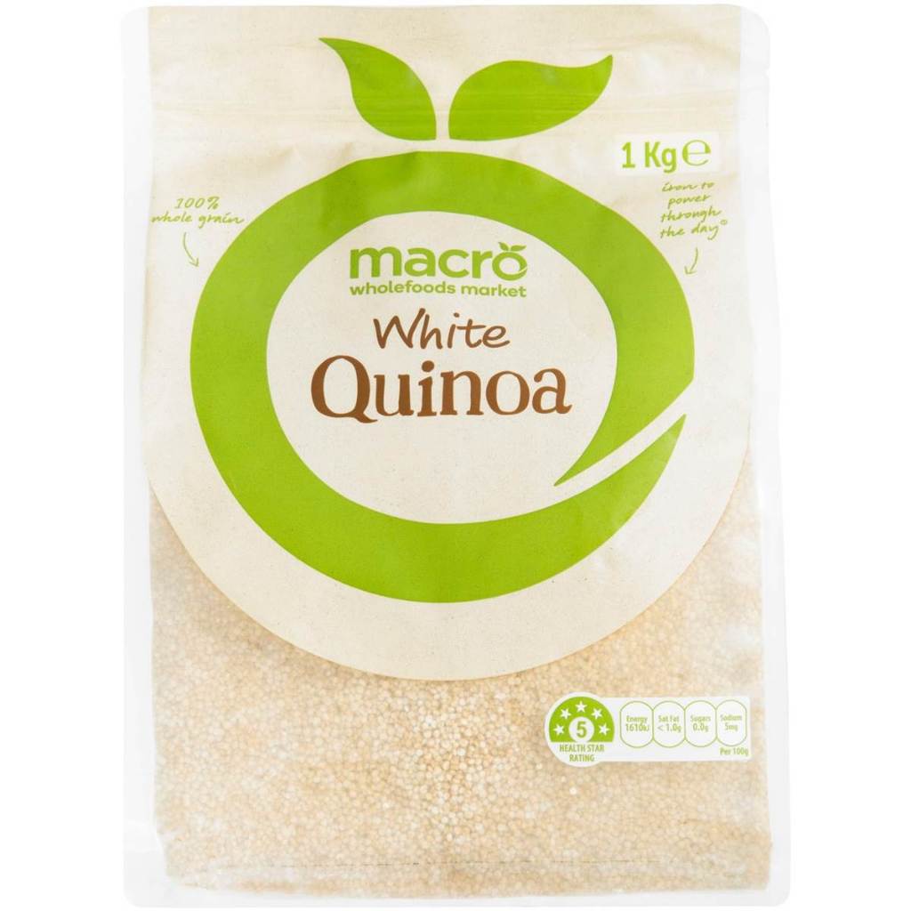 Nutritious Australian quiona white macro quinoa 1kg pack Healthy Care ...