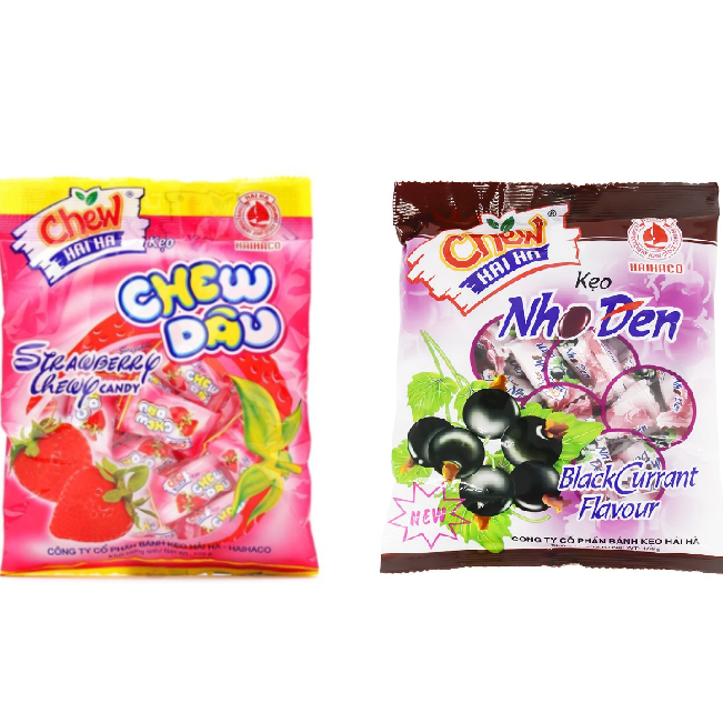 Hai Ha Chew Soft Candy 90g (Grape / Strawberry) | Shopee Philippines