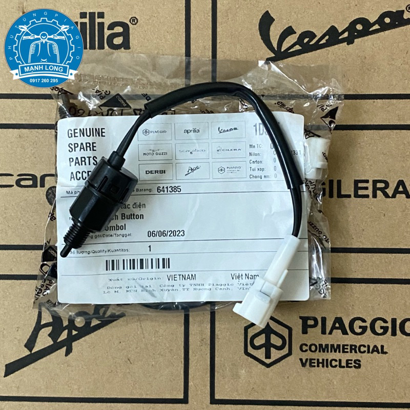 Piaggio - Vespa Brake Light Switch (Genuine) | Shopee Philippines