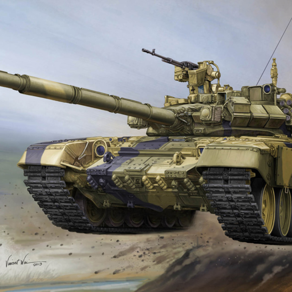 Military Model | Tank Model kit T90 Cast Turret | Ratio: 1 / 35 ...