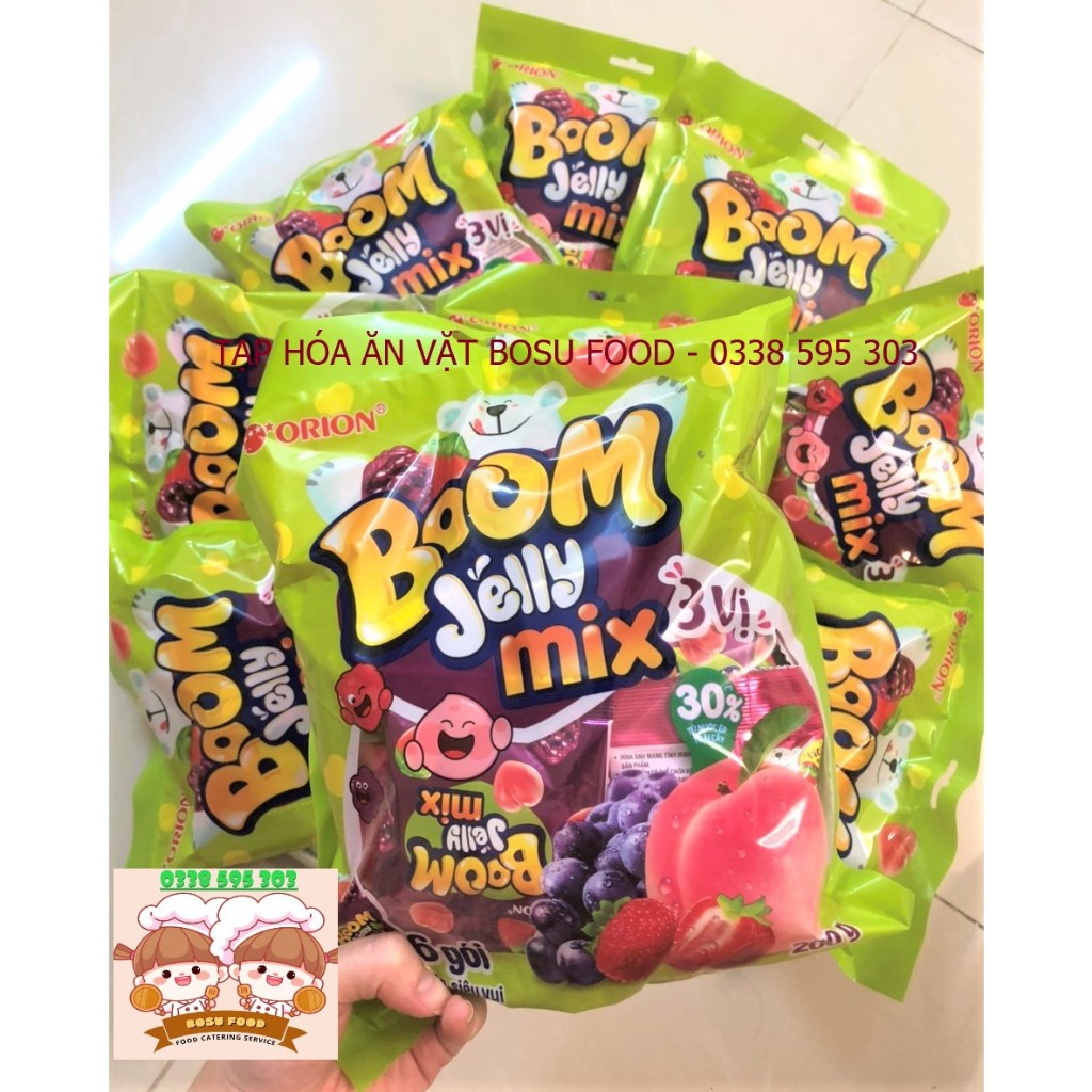 Orion Mixed Fruit Flavored Boom Gummies 200g Pack | Shopee Philippines