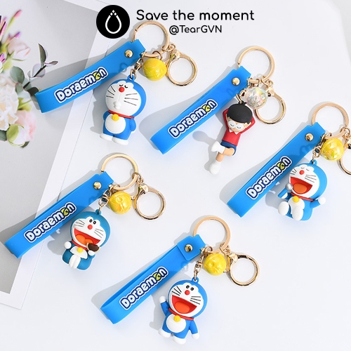 TRI Genuine Doraemon Doibear keychain with Nobita and Doraemon theme ...