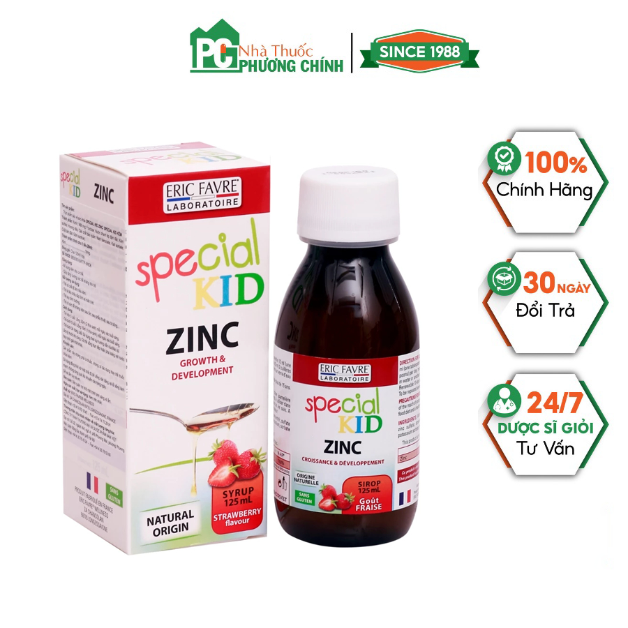 Special Kid Zinc Baby Syrup Helps Children Increase Immunity, Reduce ...