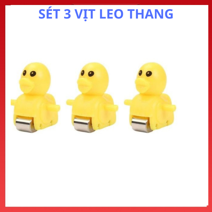 Set of 3 duck climbing ladders and penguins in all colors, beautiful ...