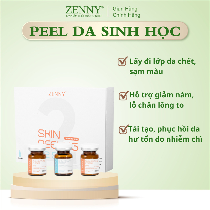 Biological Skin Peel - ZENNY 6-day skin peeling treatment at home ...