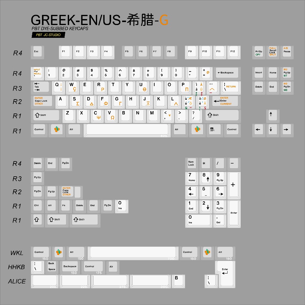 [HN - Hcm EXPRESS] Mechanical keyboard button set | Jc GREEK Keycap ...