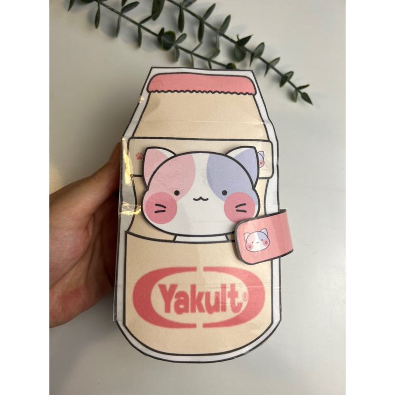 (STUFFED Squishy BOOK) Lovely cat's yakult milk box | Shopee Philippines