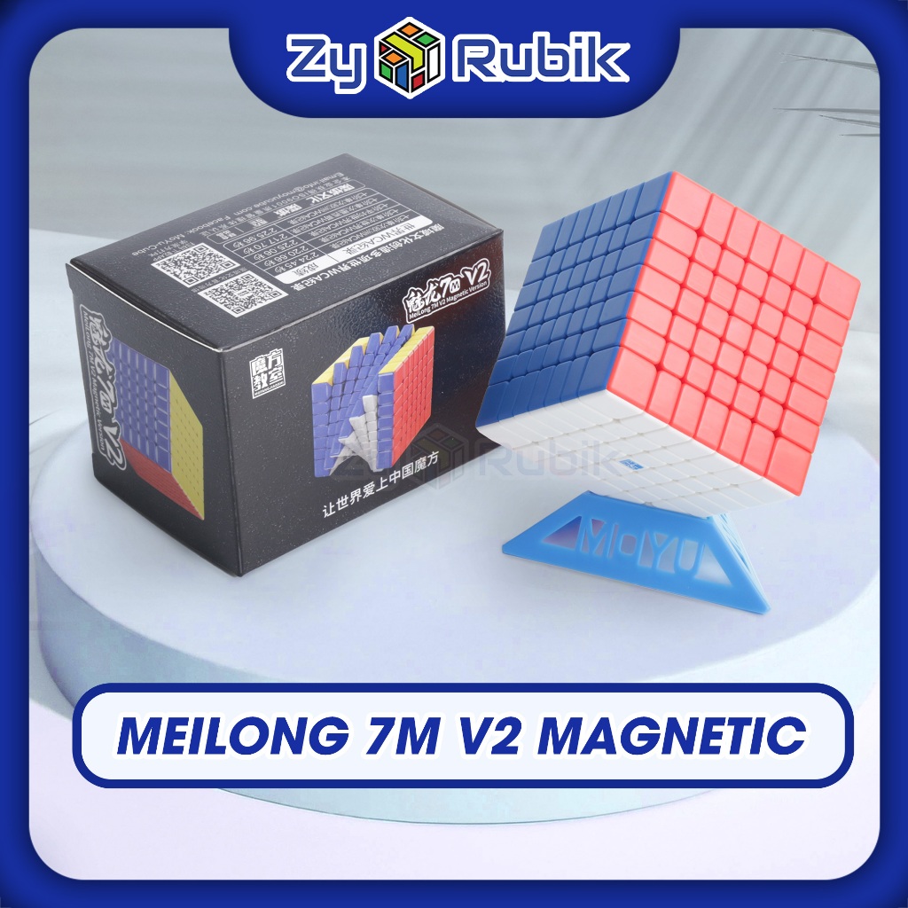 Rubik MeiLong 7M Series MoYu MeiLong M With Stickerless Magnet - 7 ...