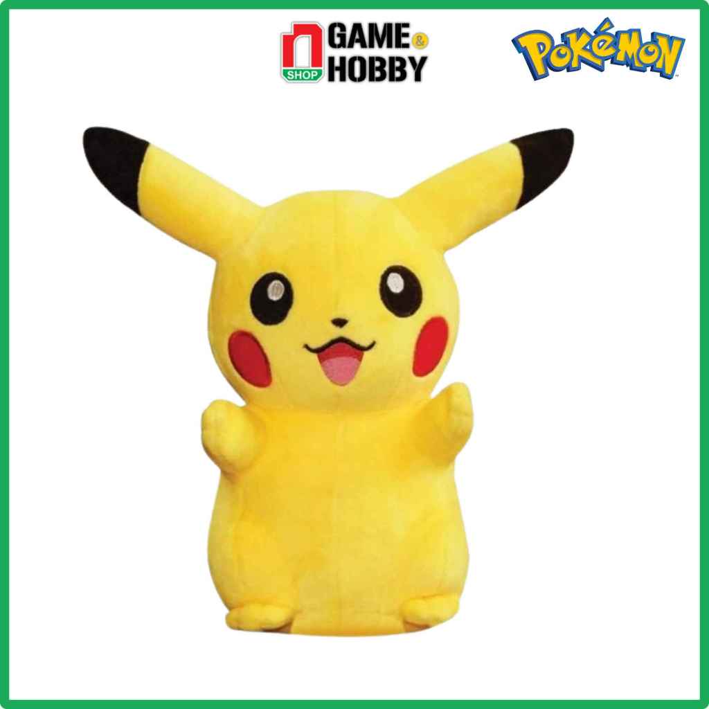 POKEMON PIKACHU TEDDY BEAR 40CM - GENUINE POKEMON TOY | Shopee Philippines