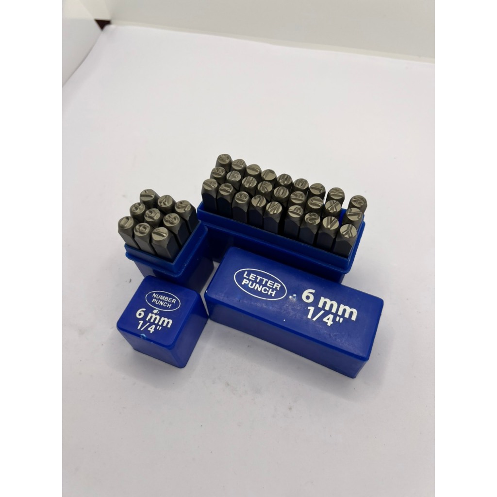 Number Chisel Set, 6mm Letter Chisel, Number Set, Motorcycle Frame ...