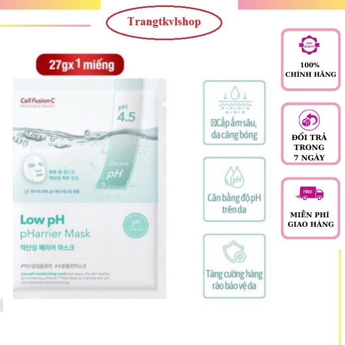 Cell Fusion C - Low pH pHarrier Mask (25ml*10 pieces) Deeply ...