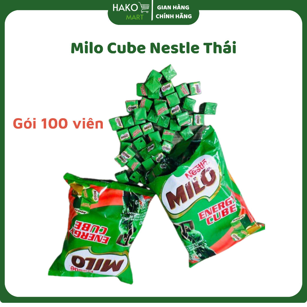 Milo Cube Nestle Thailand Candy Tablets | Shopee Philippines