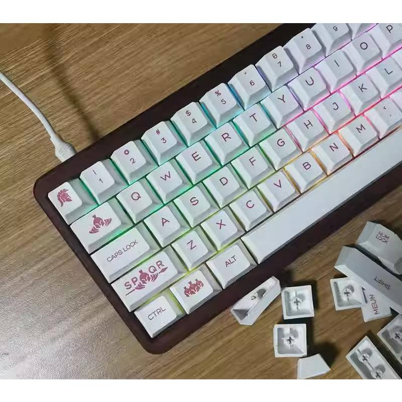 Pbt DyeSub Rome Spartan Cherry Profile Keycap Mechanical Keyboard ...