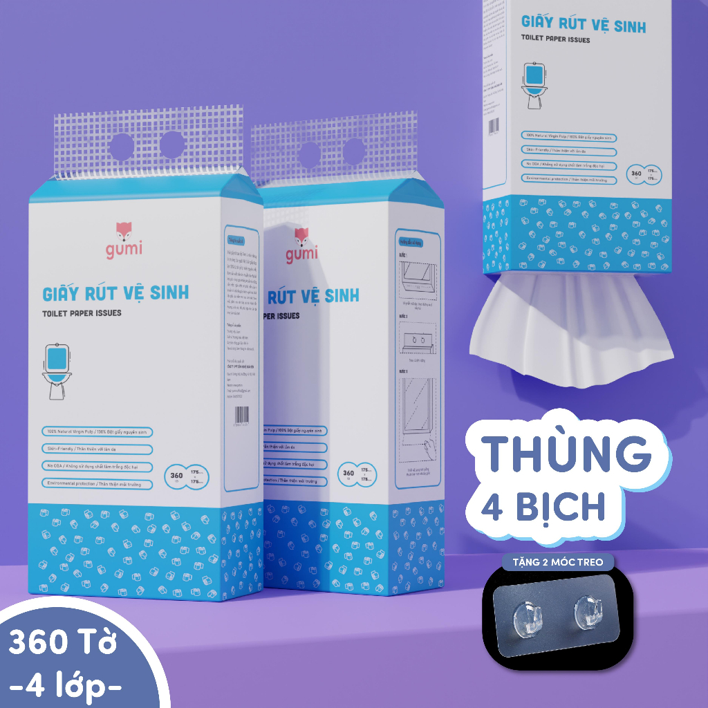 Wallpaper 360 Multi-Purpose Sheets. Super Thick 4-Layer Toilet Paper ...