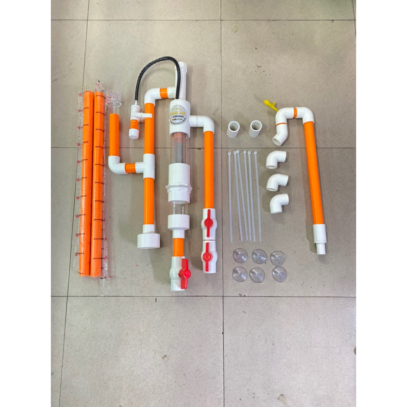 Sanking over flow automatic single bottom overflow separation filter ...
