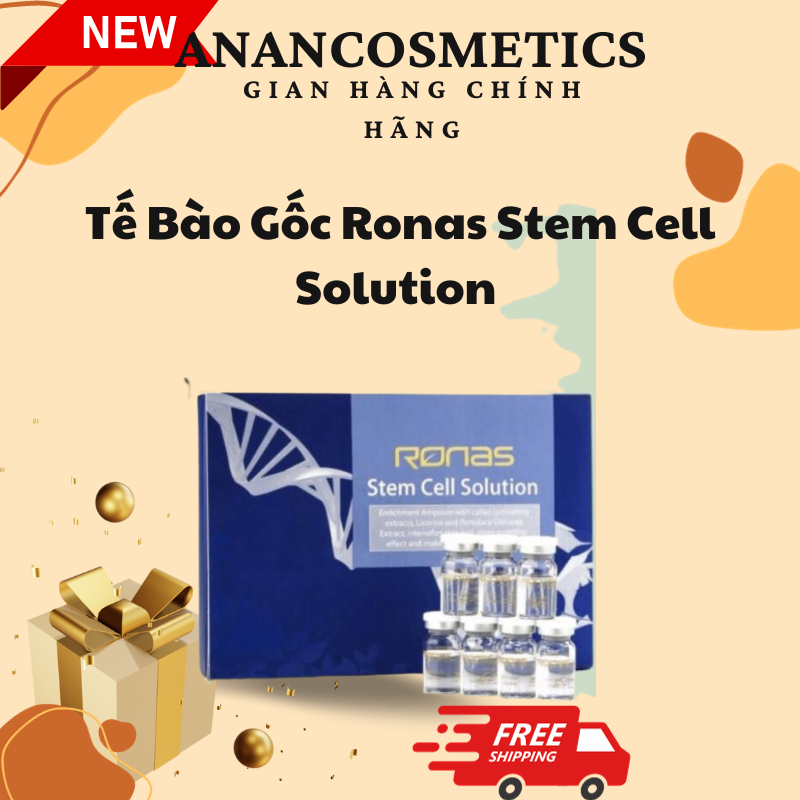 Ronas Stem Cell Solution Restores Skin Care Supports Scars and Dark Spots - Box of 10 Green ...