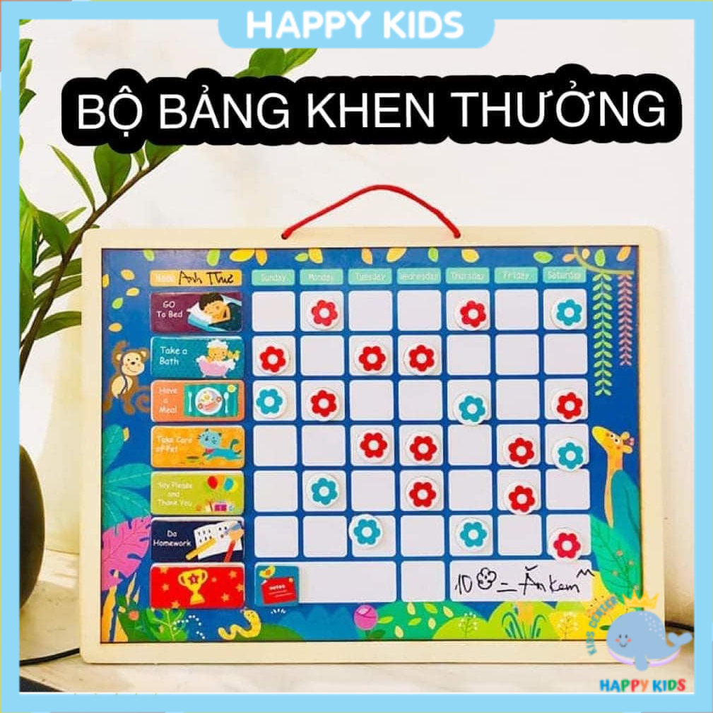 Happy KIDS Reward Board, Achievement Board Helps children inspire daily ...