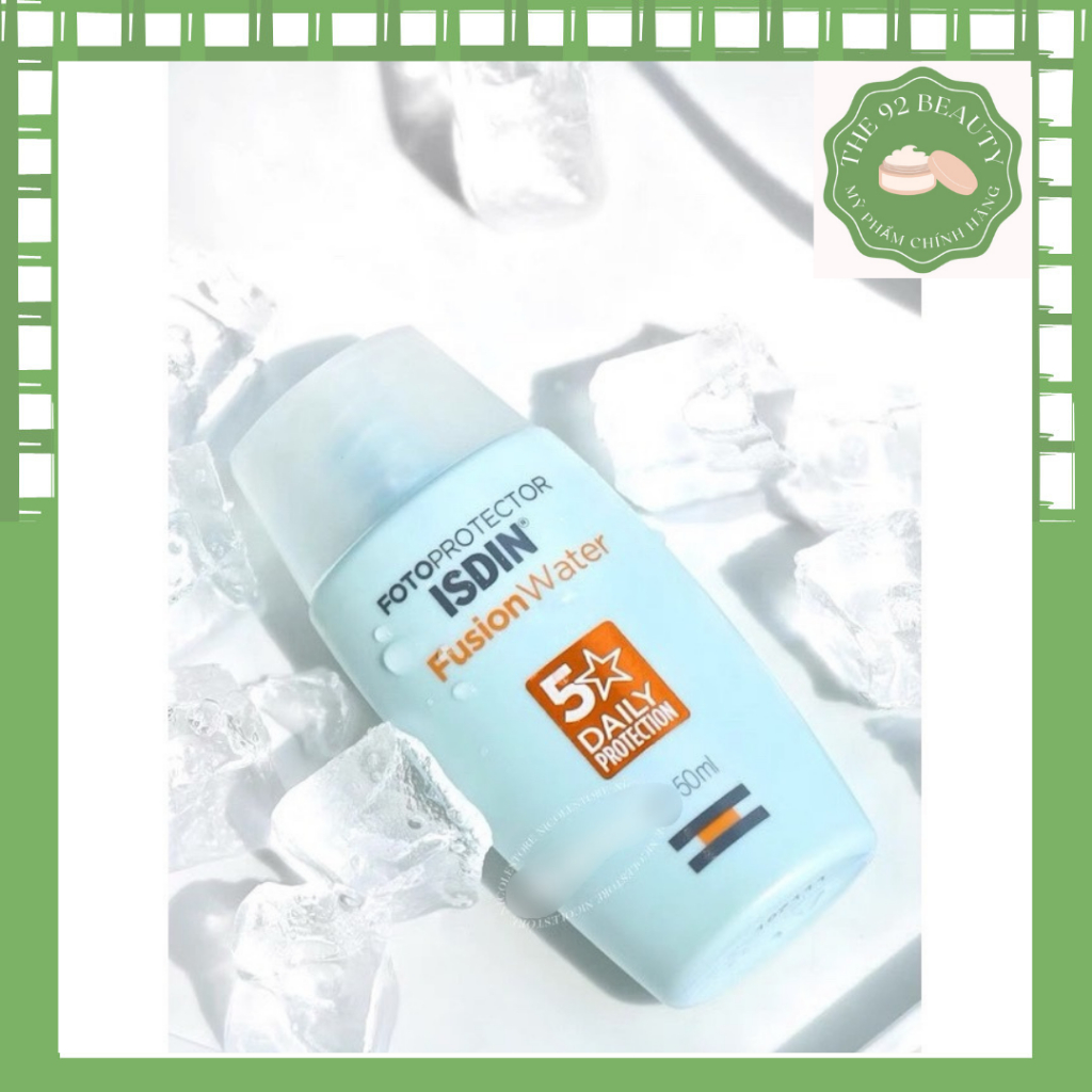 Isdin Fusion Water sunscreen 50ml date 3/2024 | Shopee Philippines