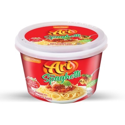 Ari Spaghetti Mixed Noodles 105g x 12 Bowls | Shopee Philippines