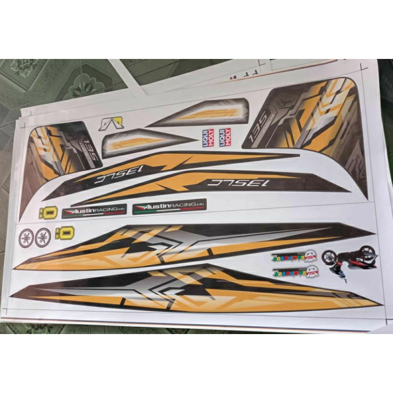 Novo 4 black gold car sticker | Shopee Philippines