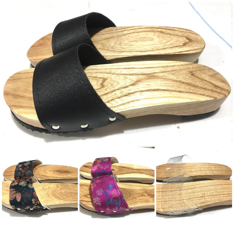 Wooden clogs, Japanese clogs, wooden clogs (factory) | Shopee Philippines