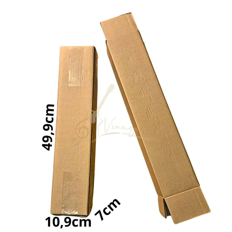 Carton Box 11x7x50cm 5 Layers Brown Surface, Rustic Bottom, Thick and ...