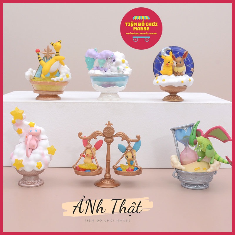 Pokemon Starium Starium model with base and super cute scene | Shopee ...