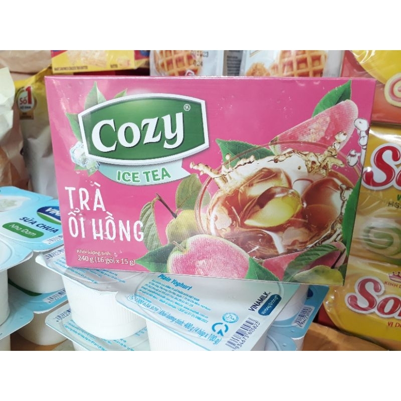 Cozy Instant Pink Guava Tea 240g | Shopee Philippines