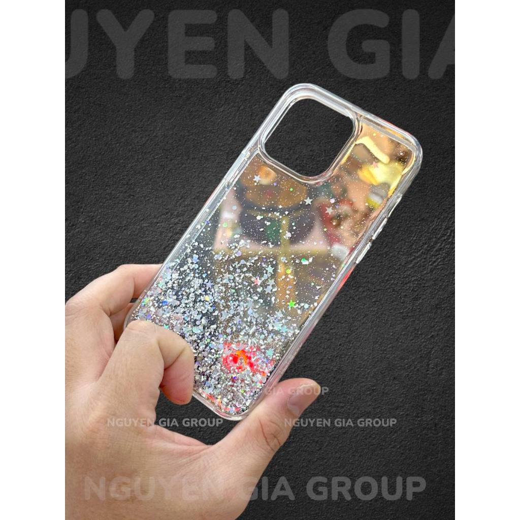 Bling Starfield iPhone 15 pro Max 14 pro transparent case Nguyen Gia ...