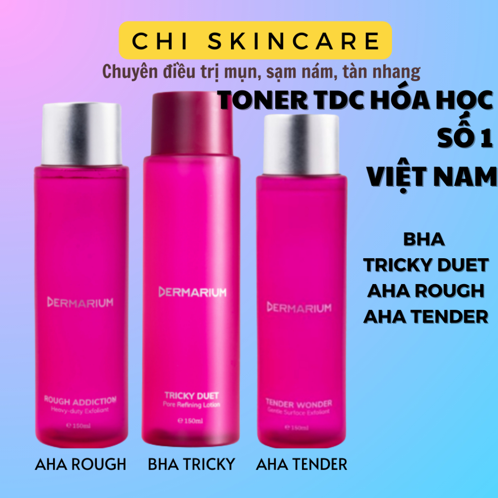 Tricky DUET Dermarium - Pore Cleansing Solution 55ml / 150ml - Rough ...