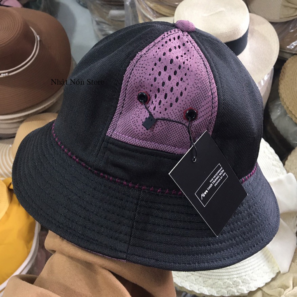 High-class BucKet Hat, BucKet Patched Hat With 4 Fashionable Scallops ...