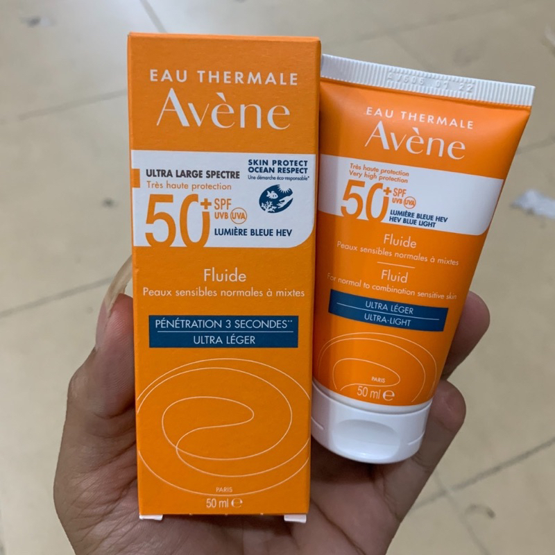 Avene Dry Touch Fluide SPF50+ 50ml Genuine Sunscreen For Oily And ...