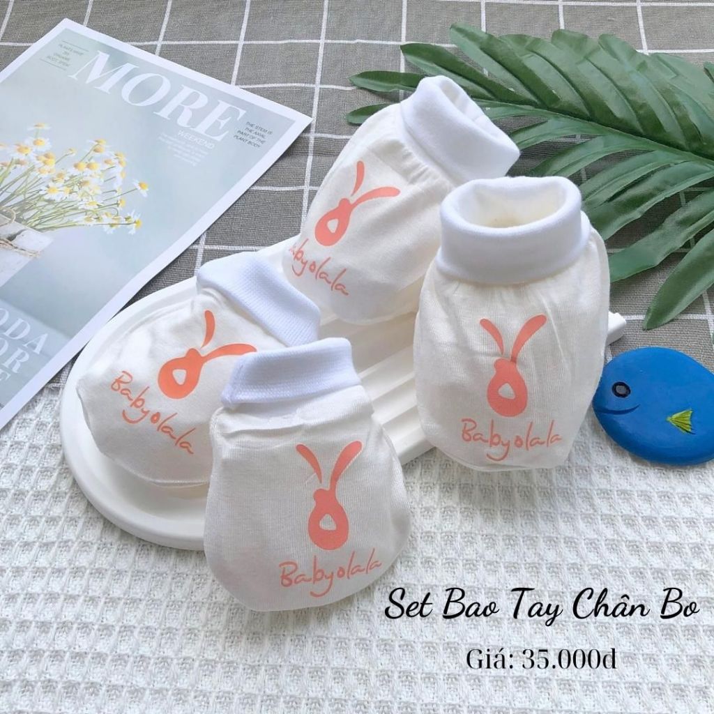 Babyolala Bamboo Fiber Leg Gloves White | Shopee Philippines
