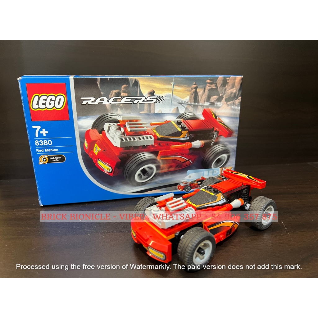 Lego RACES - LEGO SPORTS RACING CAR ASSEMBLY TOY - 8380 RED MANIAC ...