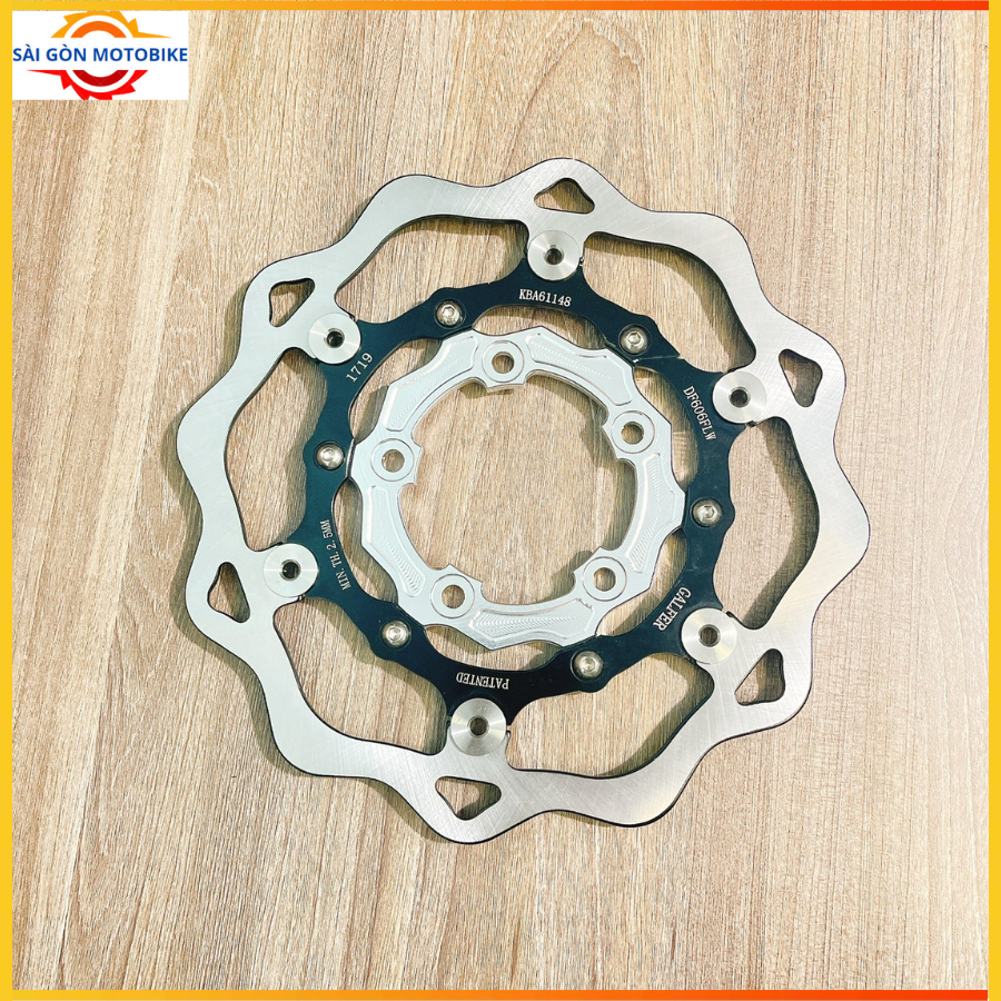 KTM Disc with 5-hole Vario/Click 150 >>> Go for disc size 260mm ...
