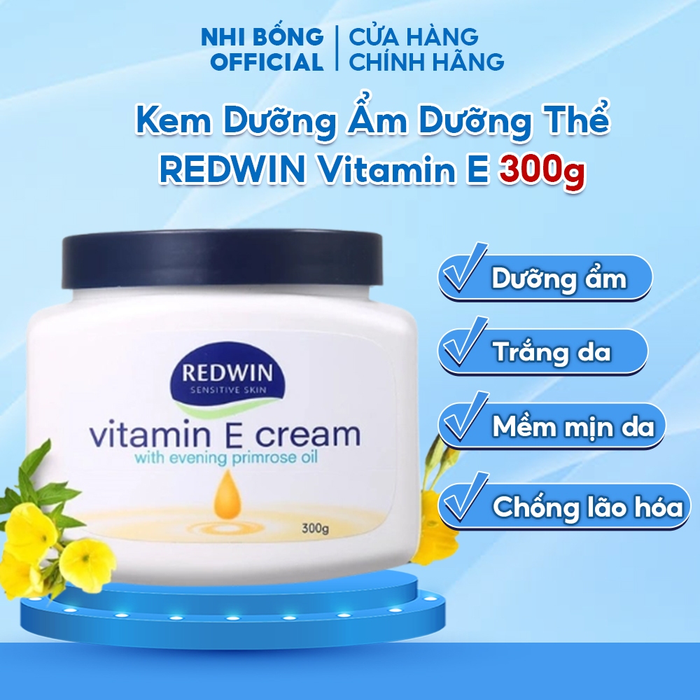 Genuine Australian Redwin Vitamin E Moisturizing Cream Helps Brighten ...