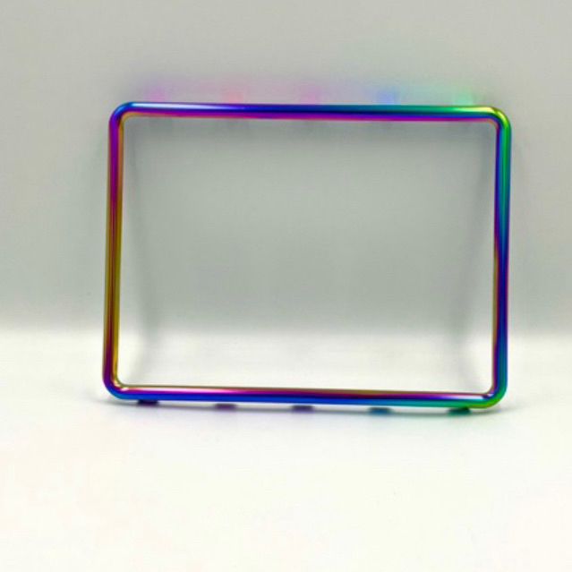 Titanium license plate rim with torch and electrolytic models | Shopee ...