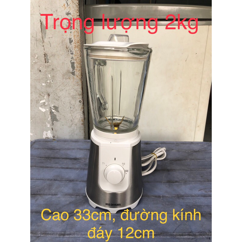 Japanese domestic blender IRIS OHYAMA.- Model: IJM-M800-W. | Shopee ...
